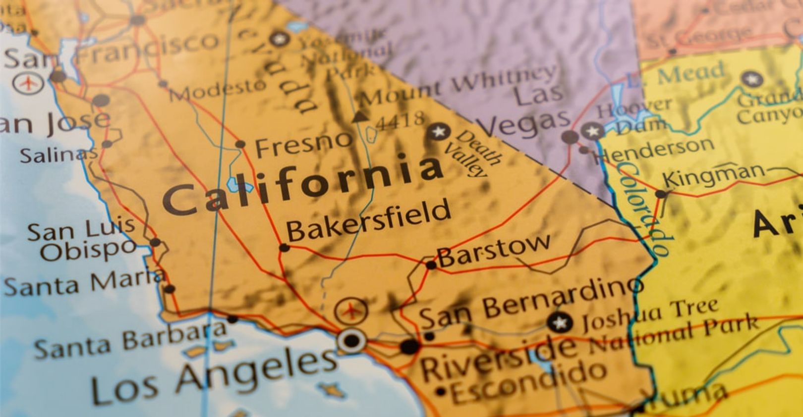 California map image